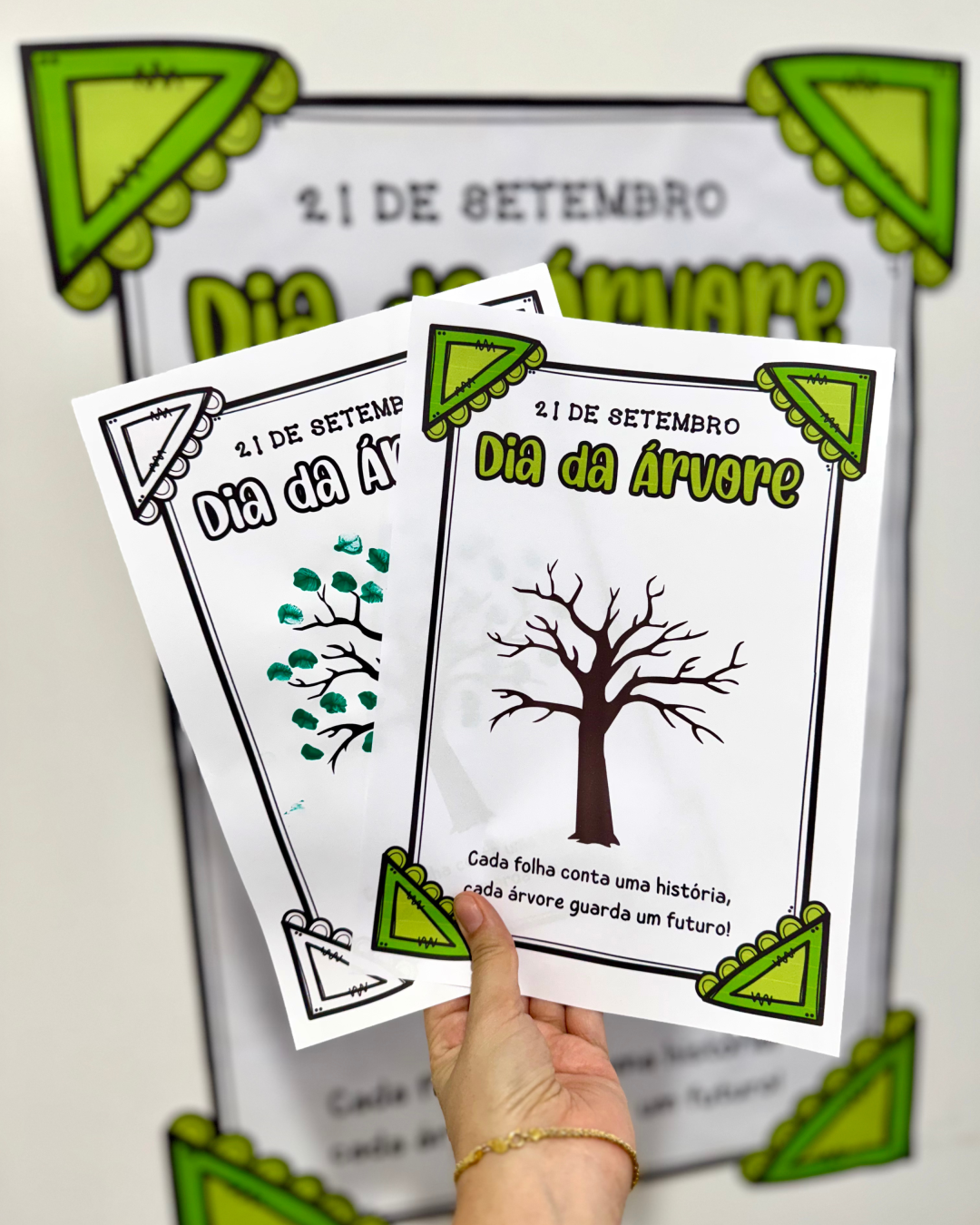 Cartaz Dia da Árvore – Atividades Prontinhas: O seu portal de recursos ...